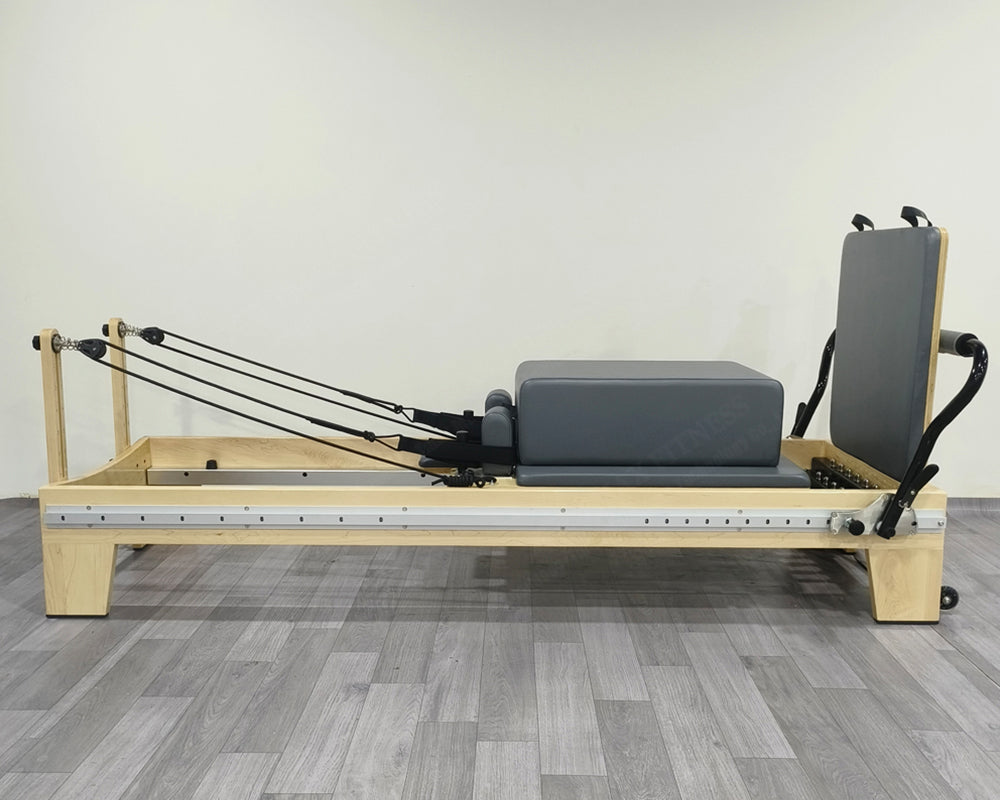 DZ132-3S maple wood movable footbar pilates reformer machine – TmaxPilates